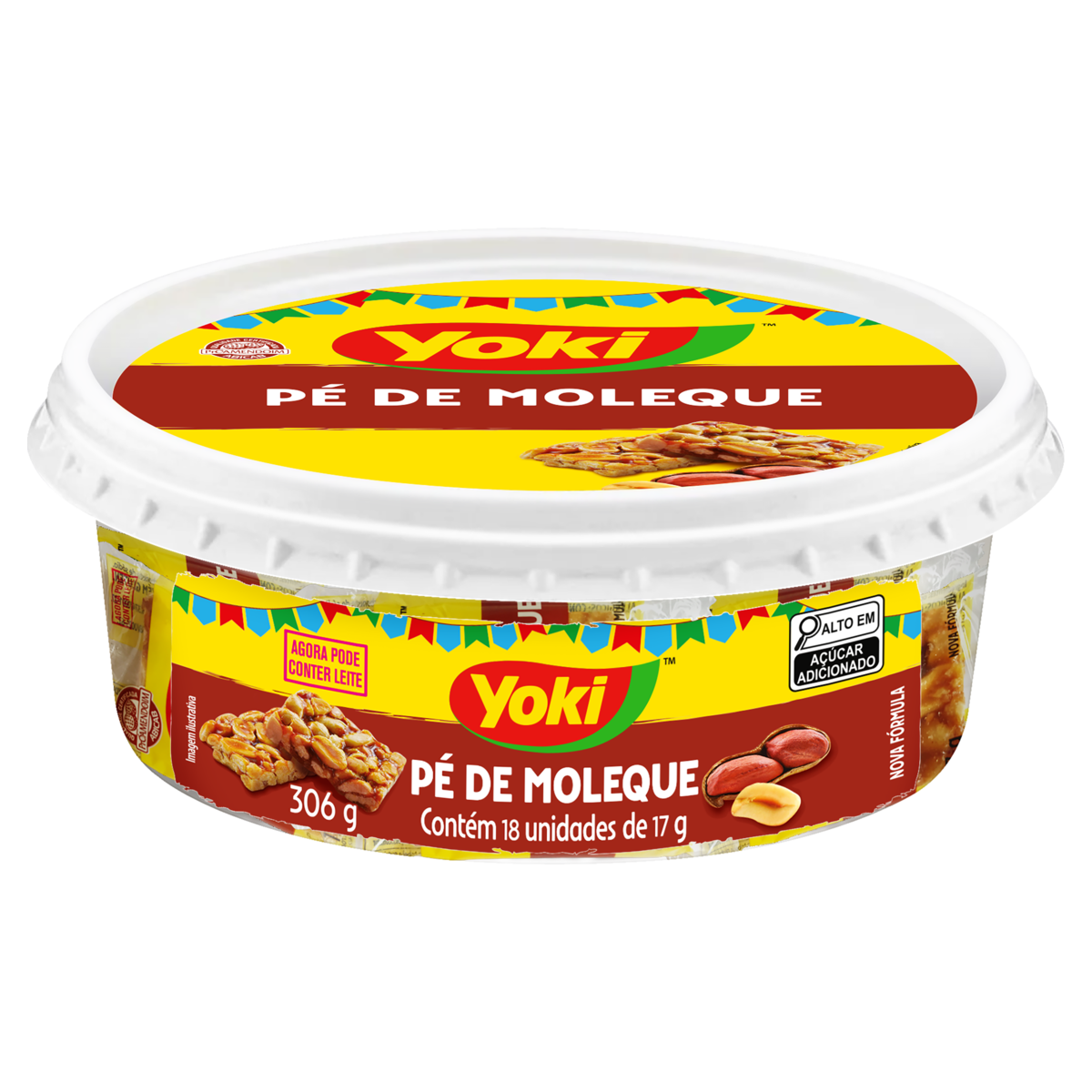 PE DE MOLEQUE YOKI 12X306GR | Donizete Distribuidora de Alimentos