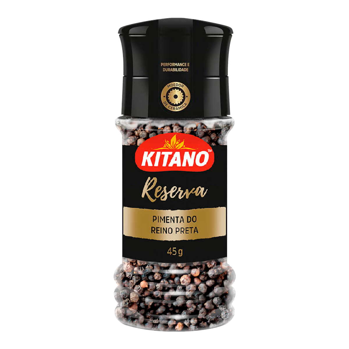 PIMENTA DO REINO KITANO PRETA EM GRAOS 45G | Donizete Distribuidora de ...